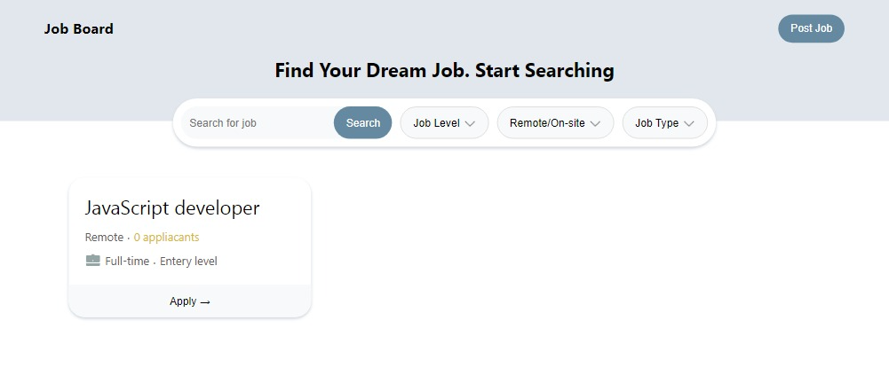 Build a Job Board with React and GraphQL using Webiny Headless CMS | Webiny