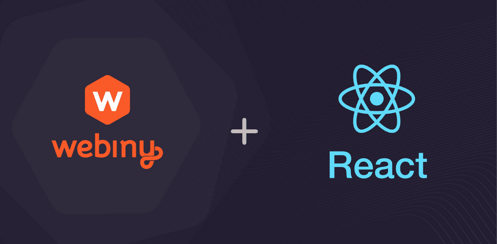React CMS | Webiny